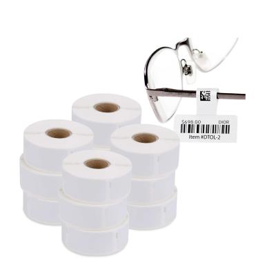 China Eyeglass Thermal Transfer Barcode Labels 55mm 28mm 38mm for sale
