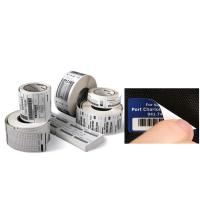 China Polyester Clothing Barcode Labels Stickers Waterproof for Beverage for sale