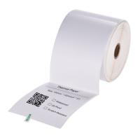 China Private Printed Barcode Labels Adhesive TVS Paper Barcode Label for sale