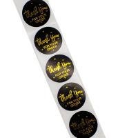 China Small Business Thank You Stickers 500 Eco Friendly Size Custom for sale