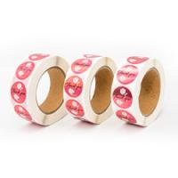 China ECO Paper Thank You Sticker Labels Printing CMYK Color For Packaging for sale