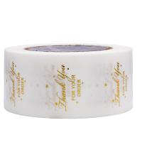 China Luxury Clear Thank You Sticker Labels Offer Printing Single Sided Adhesive for sale