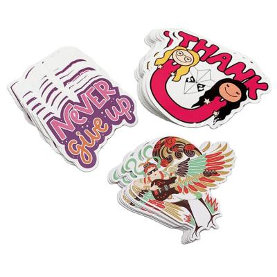 China Self Adhesive Custom Printed Gold Foil Stickers PVC Vinyl for sale