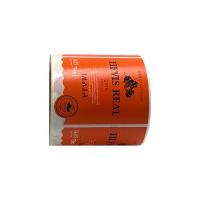 China Customizable Printing Private Wedding Wine Label Sticker Heat Sensitive for sale