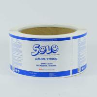 China Logo Printing Custom Smooth Packaging Bottle Sticker Label UV Printed for sale