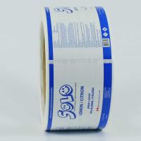 China Logo Printing Custom Smooth Packaging Bottle Sticker Label UV Printed for sale