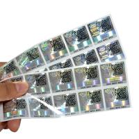 China Serial Number QR Code Hologram Sticker Labels With Faster Delivery for sale