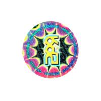 China Custom Logo Adhesive Hologram Sticker Holographic Vinyl Printing for sale