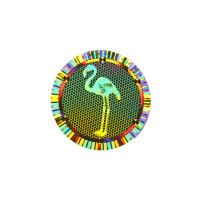 China Custom Anti Void Stickers Hologram Die Cut 100microns for sale