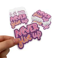 China Customized Die Cut Sticker Printing Pvc Label Stamping for sale