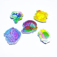 China Custom Logo Die Cut Vinyl Sticker Labels Printing Waterproof Heat Resistant for sale