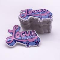 China Custom Label Die Cut PVC Vinyl Sticker Printing CMYK Permanent Adhesive for sale