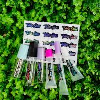 China Eyeshadow Palette Custom Printing Private Stickers Lipgloss Lipstick Cosmetics Label for sale