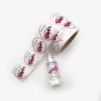 China Private Adhesive Custom Cosmetic Label Matte PP Perfume Bottle Sealing Sticker Printing Roll for sale