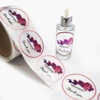 China Private Adhesive Custom Cosmetic Label Matte PP Perfume Bottle Sealing Sticker Printing Roll for sale