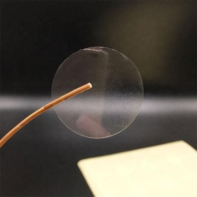 China Custom Vinyl Degradable Seal Sticker Labels Clear PVC for sale