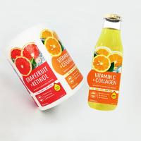 China Roll Printing Food Packaging Labels Waterproof Beverage Bottle Stickers Custom for sale