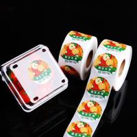 China Printed Vinyl CMYK Rolls Self Adhesive Fruit Packaged Food Labels Customized for sale