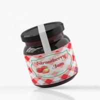 China Personalized Food Stickers Roll Sauce Labels Customized Die Cutting Square Paper for sale