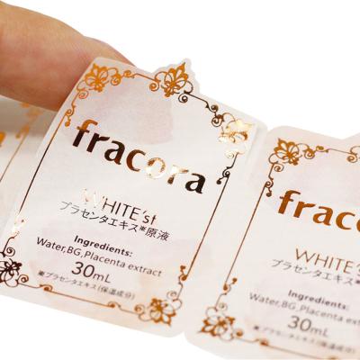 China Packaging Adhesive Sticker Printing Label Custom Printed Health Food Sticker for sale