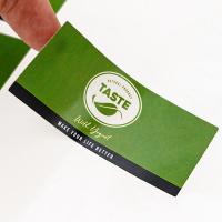 China Waterproof Custom Logo Self Adhesive Vinyl Food Jar Packaging Labels for sale