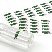 China Custom Christmas Waterproof Die Cut Sticker Logo Adhesive Label Printing Vinyl for sale