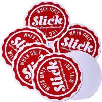 China Adhesive Vinyl PVC Die Cut Sticker Custom Printed Waterproof Logo for sale