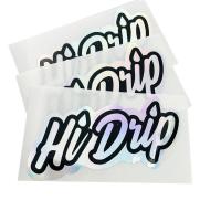 China Shiny Die Cutting Sticker Label Custom Printing Logo Hot Stamping for sale