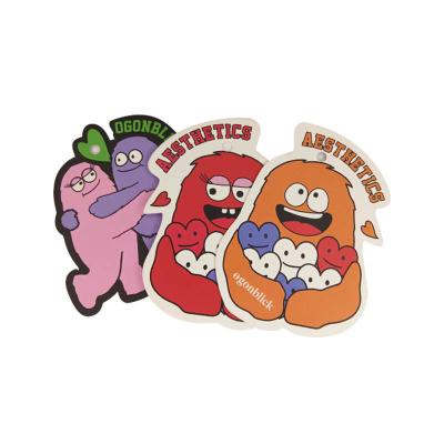 China Company Caroot Die Cut Sticker Waterproof Custom Vinyl for sale