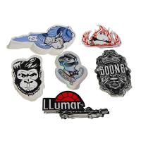 China Waterproof Vinyl Die Cut PVC Cartoon Sticker Custom Logo 95g for sale