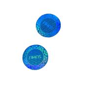 China Rainbow Effect Custom Hologram Stickers Waterproof Anti Counterfeit for sale