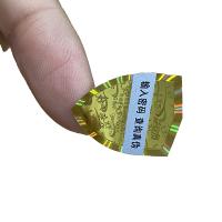 China Tamper Proof Custom Hologram Stickers 3D Authenticity Certificate for sale