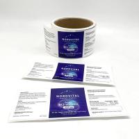 China PVC Custom Food Label Sticker Self Adhesive WaterProof Health for sale