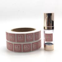 China Glossy Custom Print Waterproof Cosmetic Roll Label Sticker For Plastic Bottle for sale