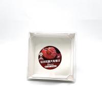 China Waterproof Custom Adhesive Round Fruit Box Label Sticker PP PVC Matte for sale