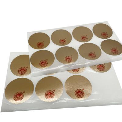China Custom Stickers Roll Labels Printing Waterproof Sticker For Beverage Bottle for sale