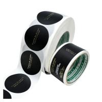 China Printing Custom cosmetics Adhesive Circle Stickers Packaging Roll Label Waterproof for sale