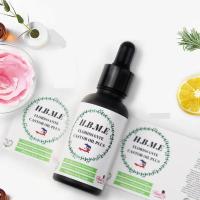 China Adhesive Paper Custom Printing Packaging Label Cosmetics Essential Oil for sale