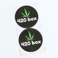 China Box Packing Custom Packaging Labels Stickers For Cosmetic With Logo 500pcs for sale