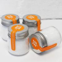 China Waterproof Vinyl Custom Sticker Label Tamper Proof Long Lollipop Seal For Food Jar for sale