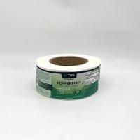 China Waterproof Custom Vinyl Label Self Adhesive Healthy Food Sticker CMYK / PMS Color for sale