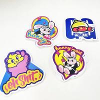 China Waterproof Die Cut Vinyl Stickers CMYK Color Printing Custom Brand Logo for sale