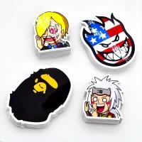 China PVC Children Die Cut Decal Adhesive Notepaper CMYK Color Custom Vinyl Stickers for sale