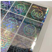 China Customized 3D Holographic Labels Warranty Void Security Hologram Stickers for sale