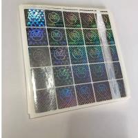 China Customized 3D Holographic Labels Warranty Void Security Hologram Stickers for sale