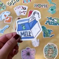 China Laptop Die Cut Vinyl Stickers Waterproof Adhesive PVC Printing Custom Logo for sale