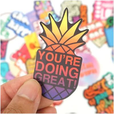 China Die Cut Self Adhesive Stickers Matte Glossy Lamination Printable Vinyl Sticker Paper for sale