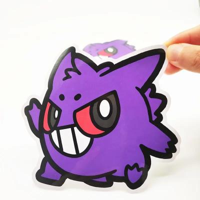 China Logo Printing Custom Adhesive Die Cut Stickers Waterproof Vinyl Sticker for sale