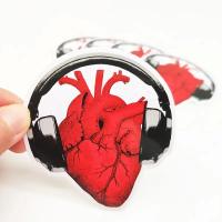 China Logo Printing Custom Adhesive Die Cut Stickers Waterproof Vinyl Sticker for sale