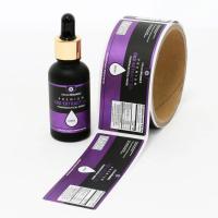 China Regular Size Vinyl Custom Cosmetic Labels Bottle Packaging Product Labels Sticker for sale